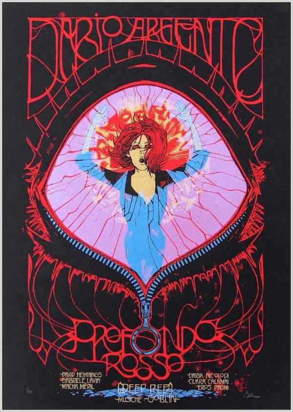 Profondo Rosso movie poster - Horror Society