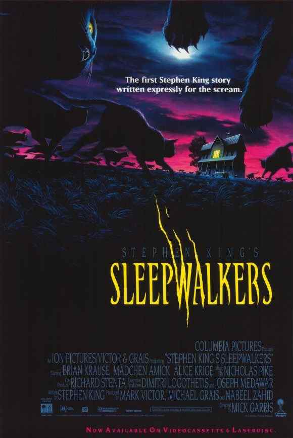 Sleepwalkers movie poster - Horror Society