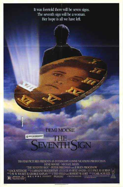 The Seventh Sign movie poster - Horror Society