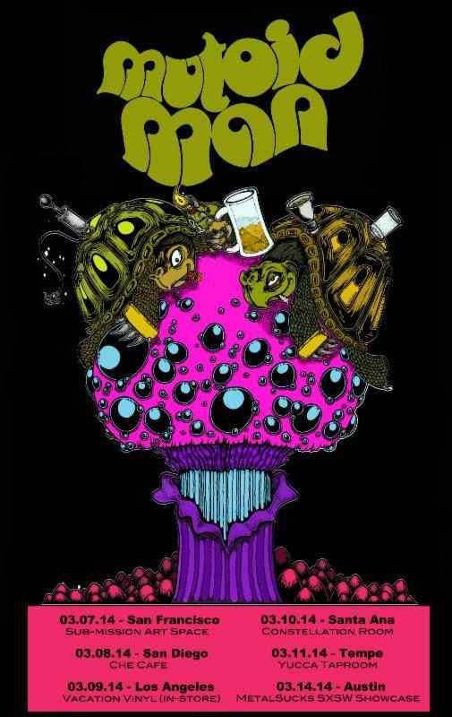 MUTOID MAN Confirms March West Coast Tour Dates – Horror Society