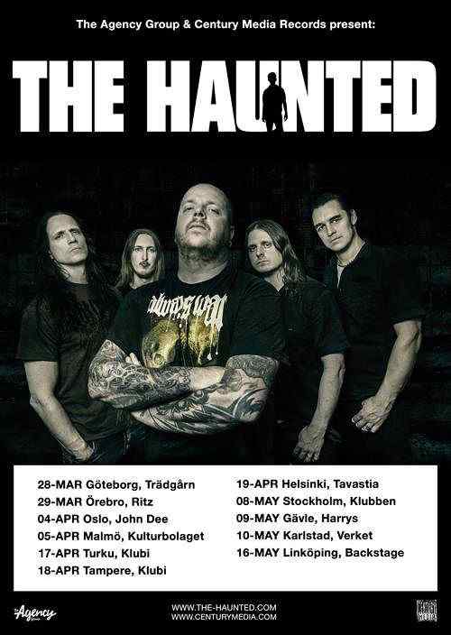 THE HAUNTED begins recording new album; announces support acts for ...