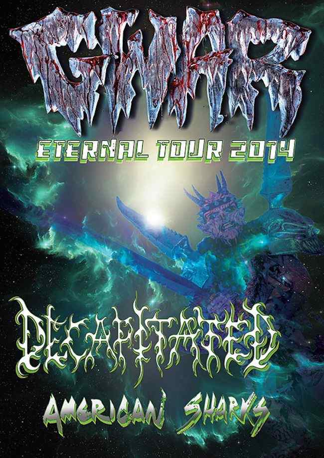GWAR to Embark Upon the ‘GWAR Eternal Tour 2014’! – Horror Society