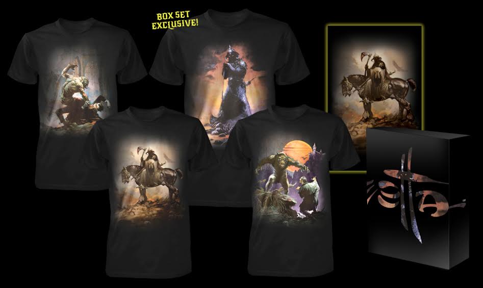 Frank Frazetta Horror Tees Available from Fright-Rags! – Horror Society