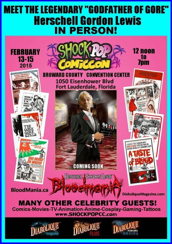 Shock Pop Comic Con Coming February 2015 With Special Guest John Waters ...
