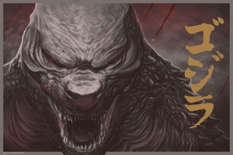 Mondo’s ‘GODZILLA’ Prints by Randy Ortiz On Sale Info! – Horror Society