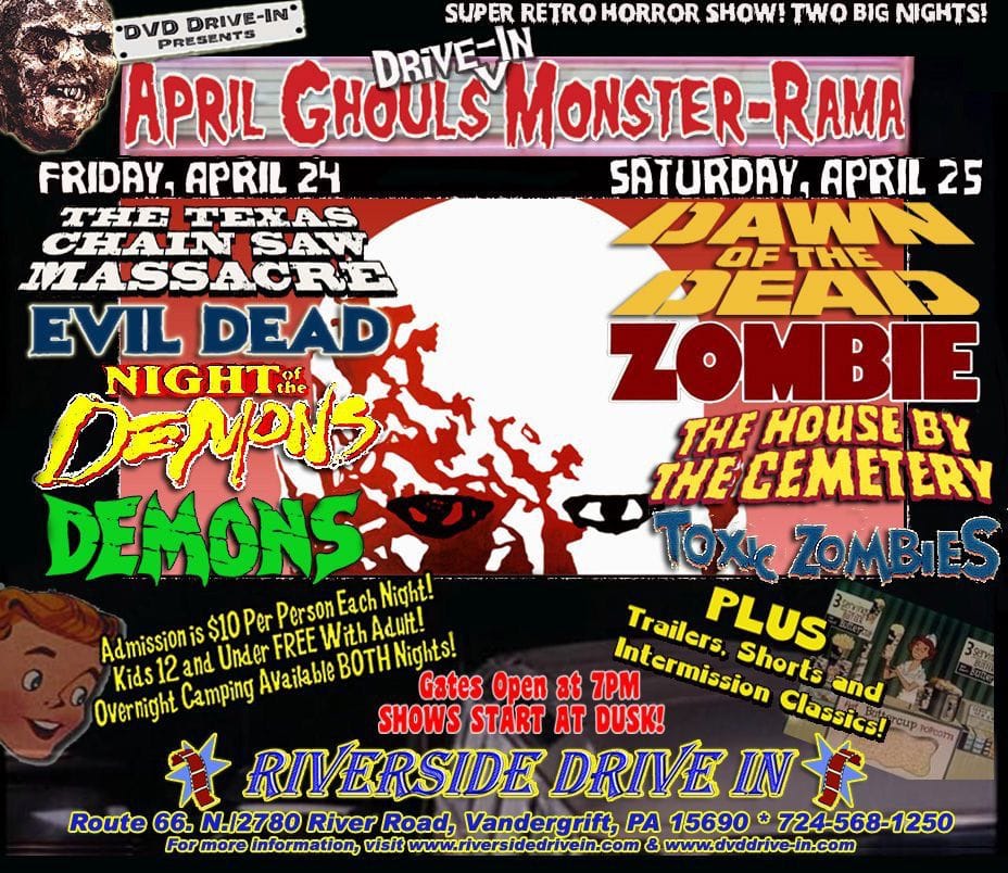 April Ghouls Drive-In Monster-Rama – Horror Society