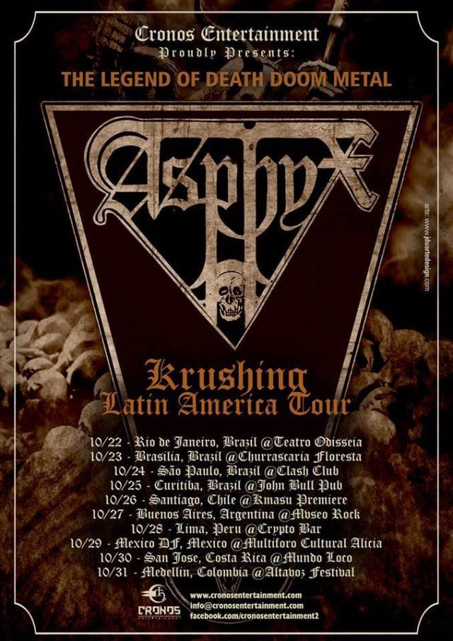 ASPHYX begin work on new studio album! – Horror Society