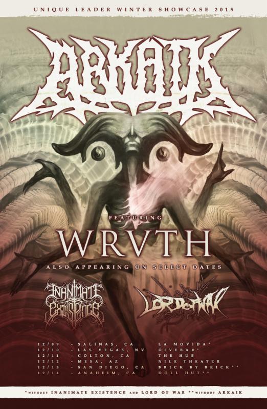 ARKAIK: West Coast Progressive Death Metal Behemoths To Close Out The ...