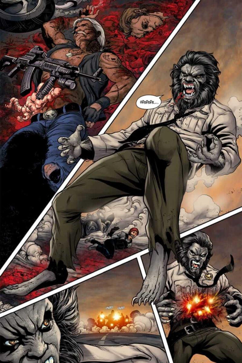 Comic Crypt: SDCC 2016 – ‘WOLFCOP’ To Shred Comic Book Pages this Halloween! – Horror Society