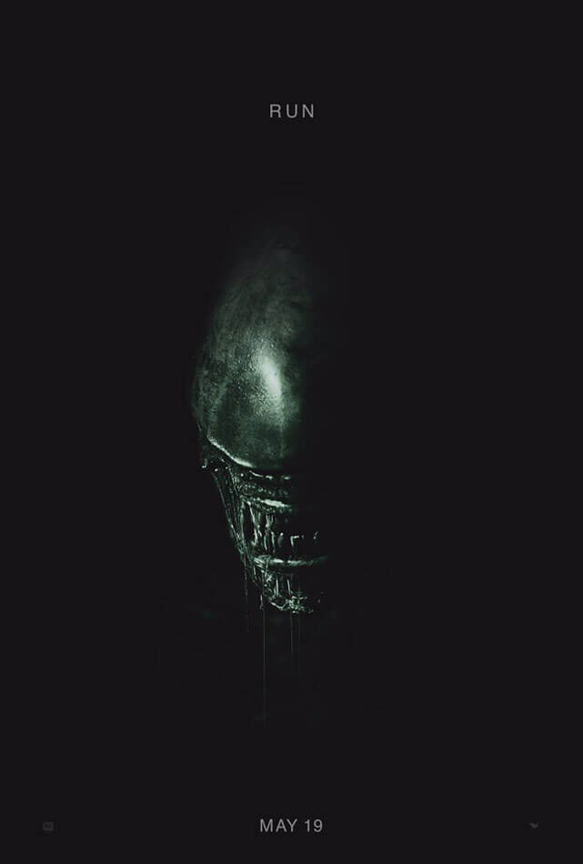 Alien: Covenant ‘Runs’ New Poster & Release Date. – Horror Society