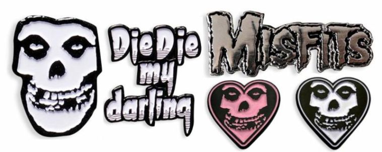 MISFITS enamel pins, Debbie Harry dolls, punk books, + Oi! Cthulhu ...