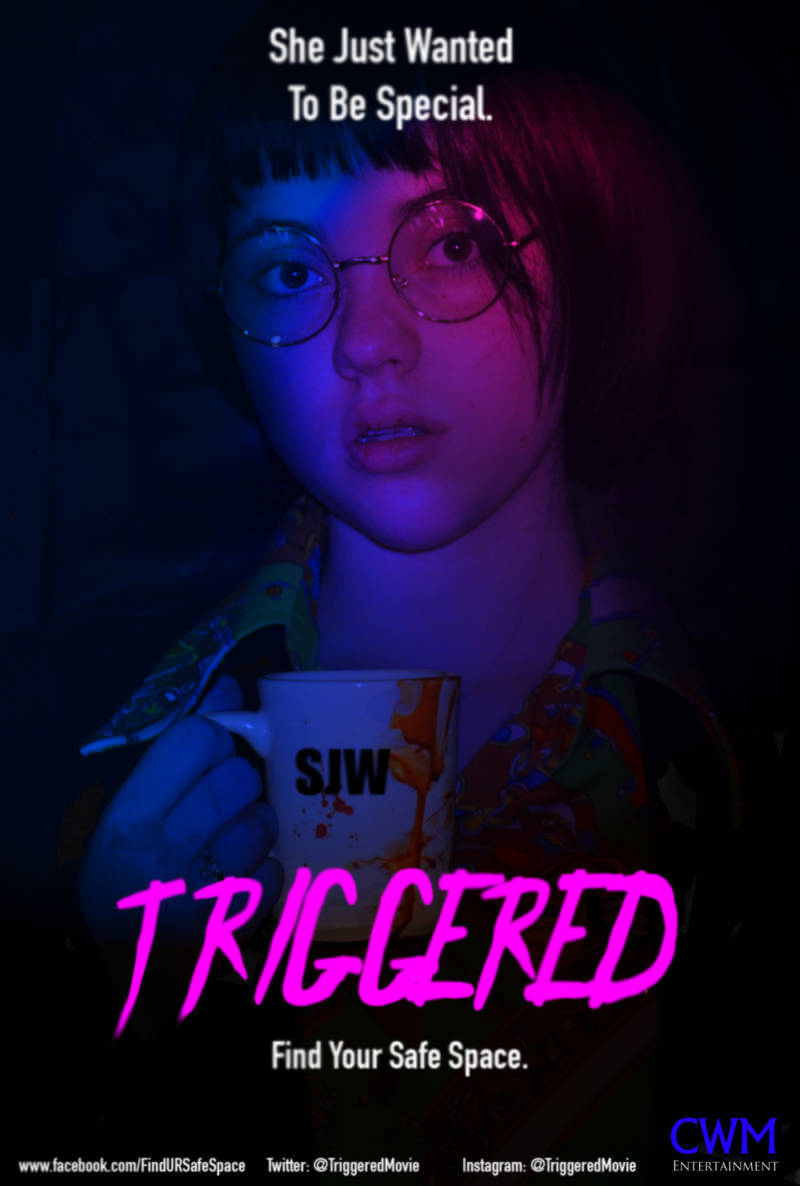 New Artwork and Trailer Revealed for Horror Satire Film TRIGGERED ...