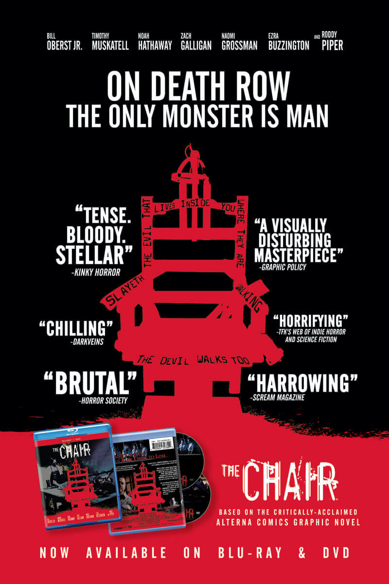 ‘The Chair’ Blu-ray & DVD Combo Packs Now on Amazon. – Horror Society