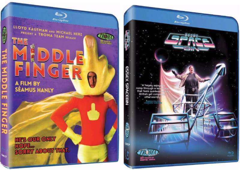 New on Blu-ray from Troma! “The Middle Finger” & “Essex Spacebin ...