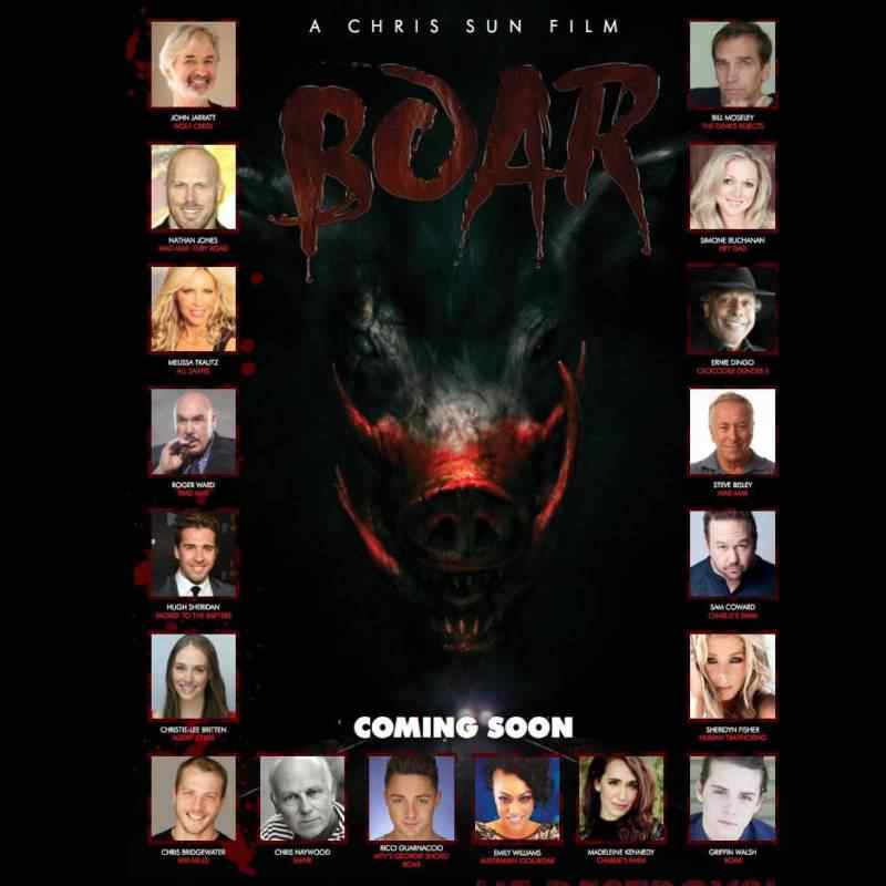 Chris Sun’s “BOAR” – Official Theatrical Trailer – Horror Society