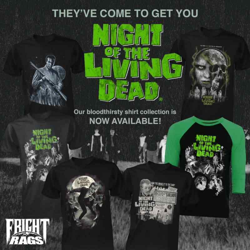 NIGHT OF THE LIVING DEAD, ALIEN, Vintage Halloween, & More New Horror ...