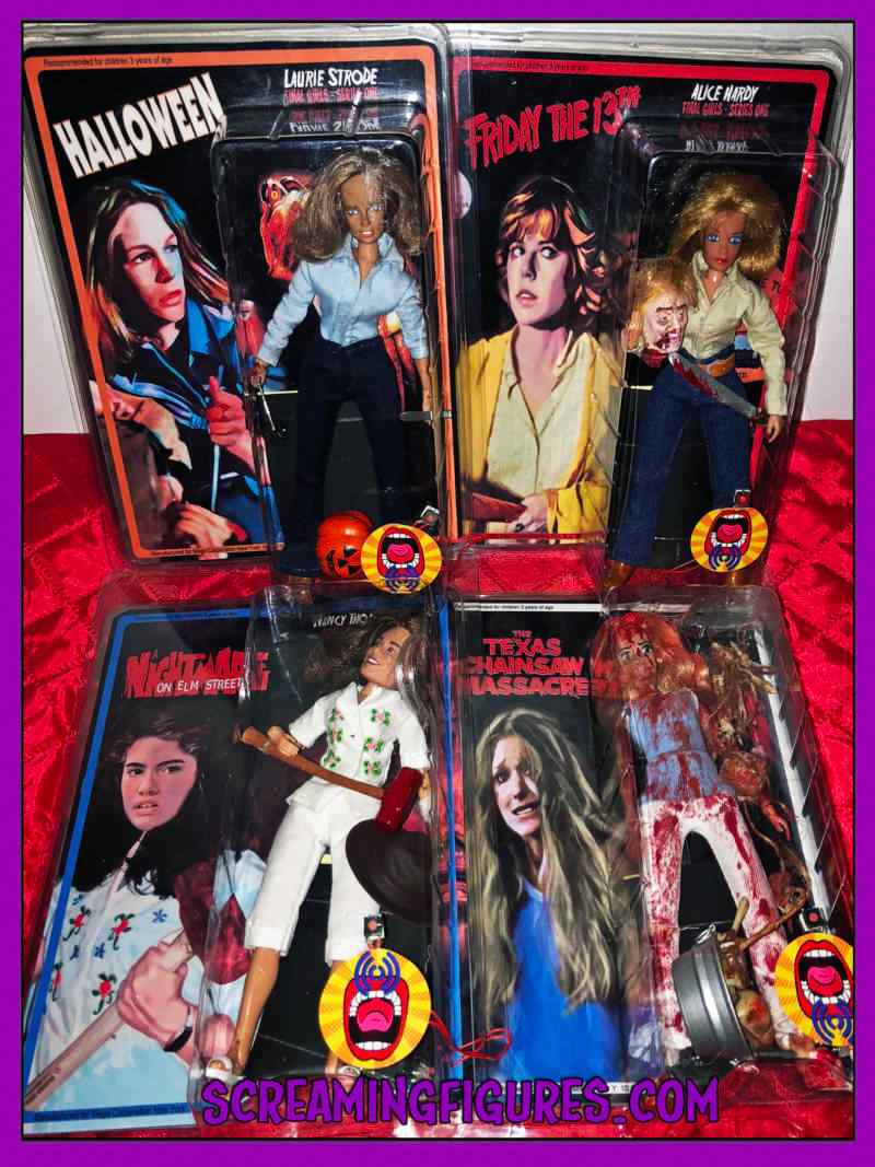 New Horror Action Figures from Screaming Figures 8-Inch MEGO Style ...