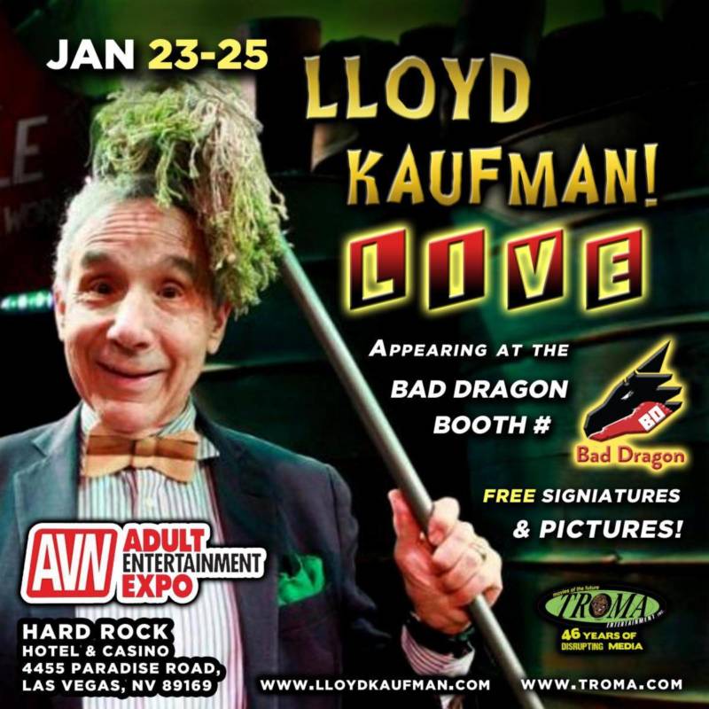 Lloyd Kaufman to Get Down & Sexy at The Adult Entertainment Expo From ...