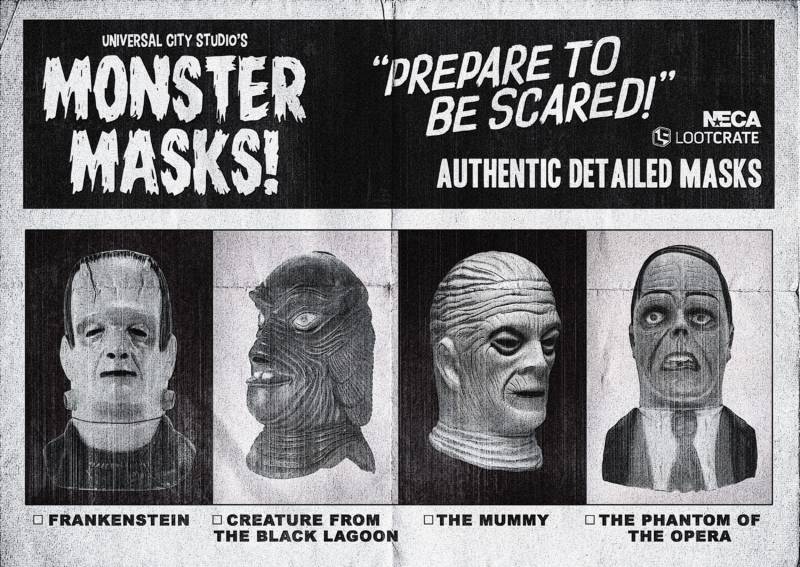 Celebrate Halloween with the Limited-Edition Universal Monsters Mask ...