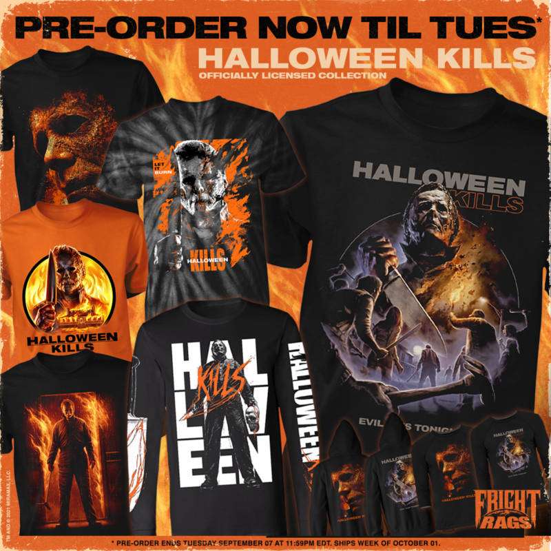 HALLOWEEN KILLS Collection Pre-Orders Launch at Fright-Rags - Horror ...