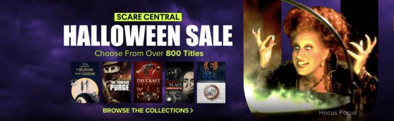 VUDU LAUNCHES 50% OFF HALLOWEEN WEEKEND SALE TO HELP FANS GET IN THE ...
