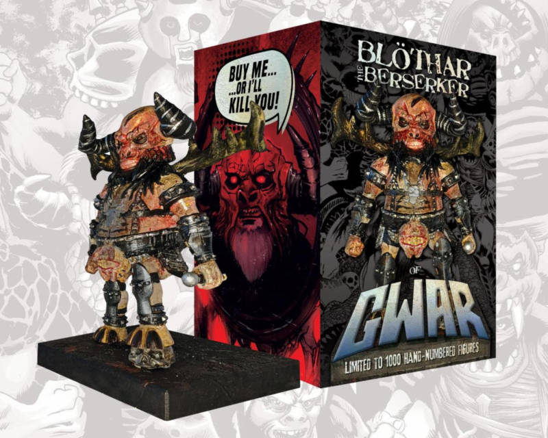 GWAR Blothar Limited Edition Figure – Horror Society