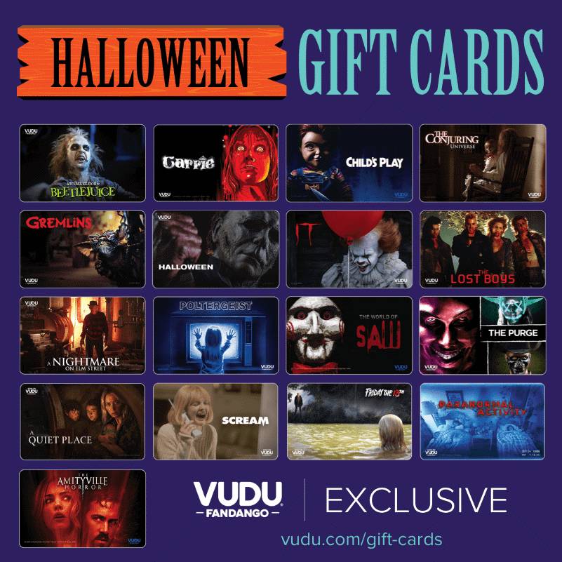 VUDU LAUNCHES HALLOWEEN STORE AND HALLOWEEN MOVIE GIFT CARDS – Horror ...