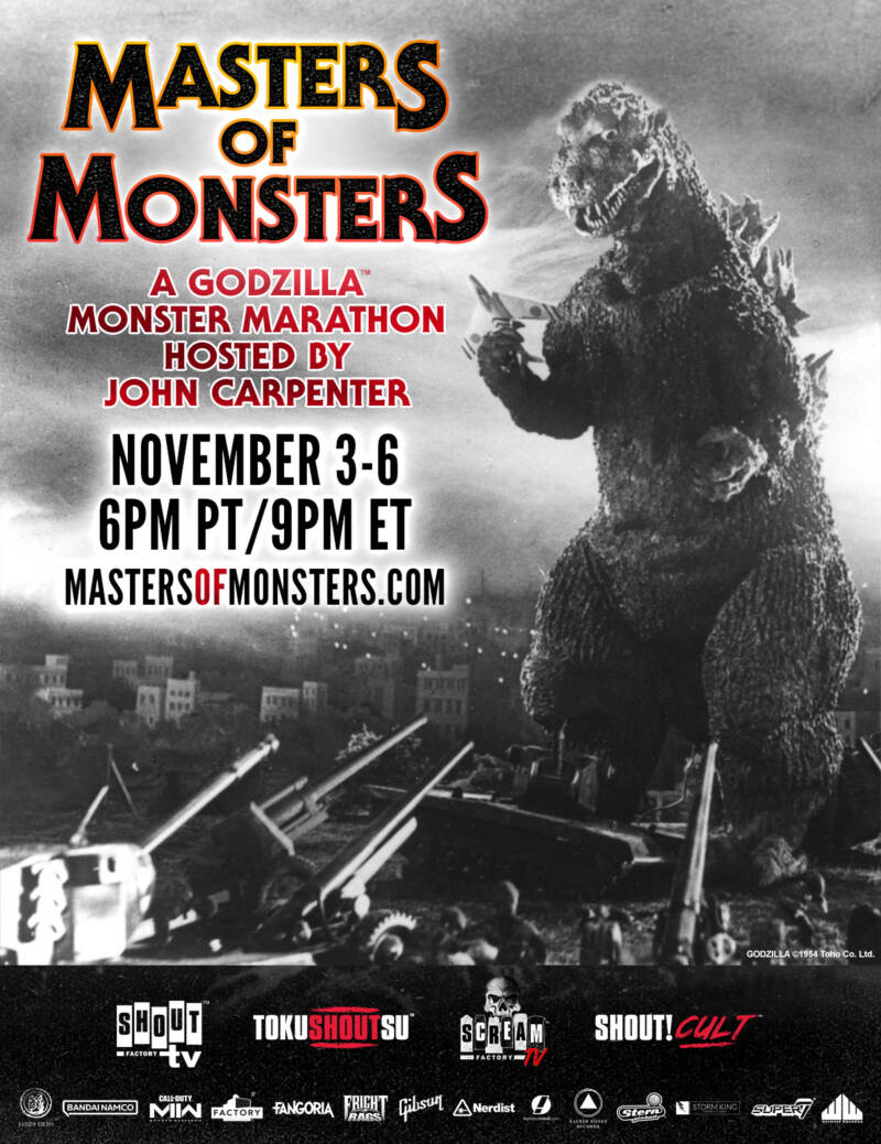 John Carpenter Hosts Masters of Monsters This Thursday, Nov. 3 - Horror ...