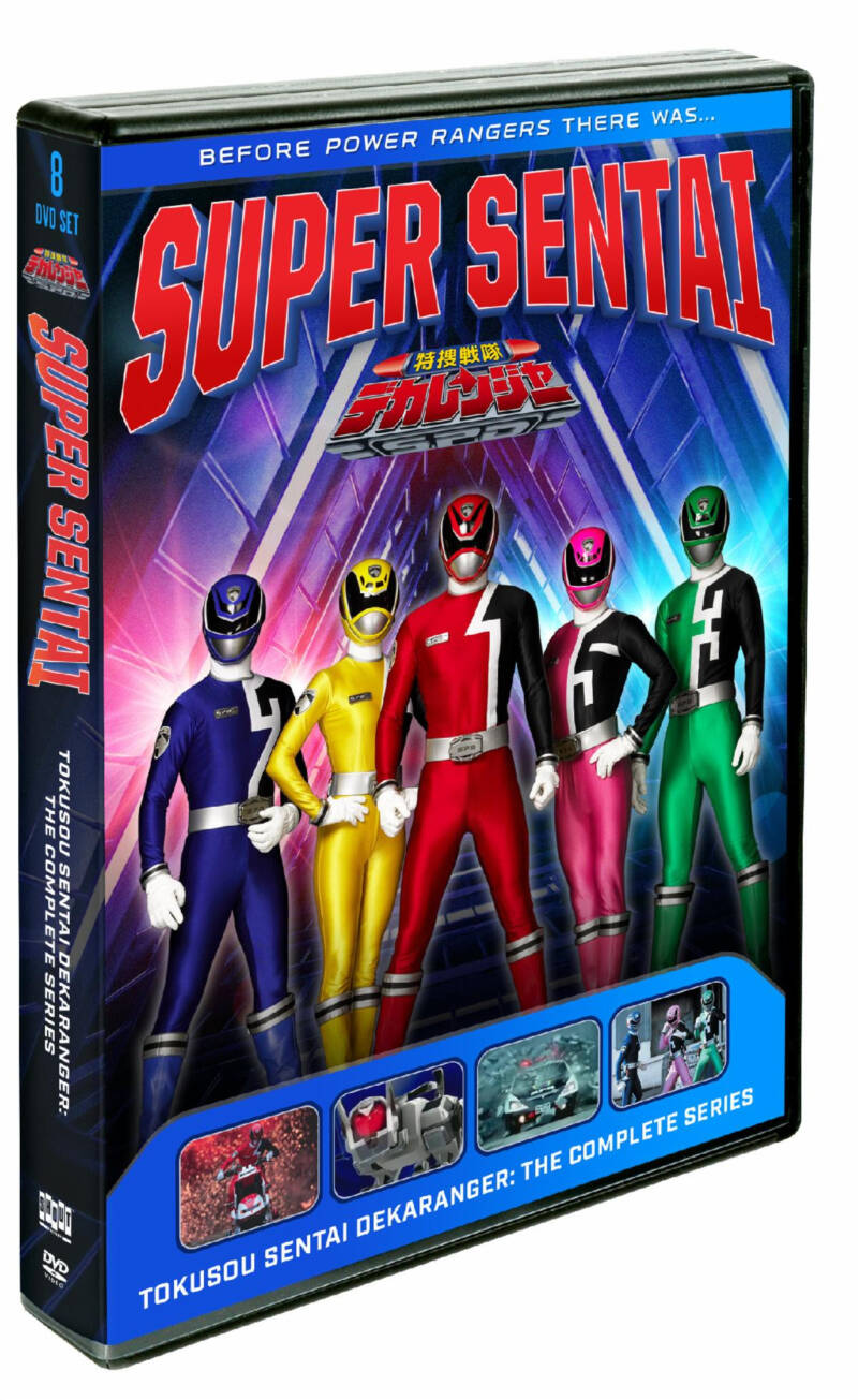 TOKUSOU SENTAI DEKARANGER: THE COMPLETE SERIES 8-Disc Collection ...