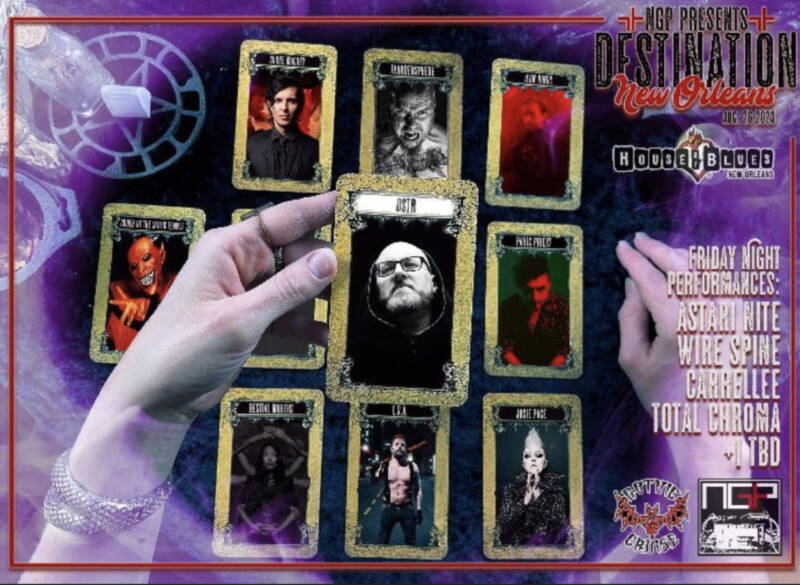 Negative Gain Productions & Gothic Cruise Presents, ‘DESTINATION: New ...