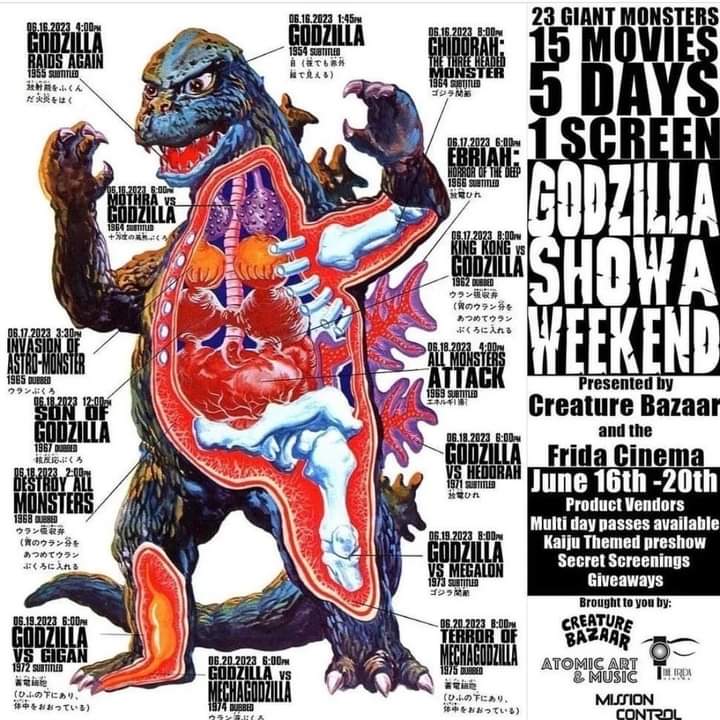 Frida Cinema Showa Godzilla Festival – Horror Society