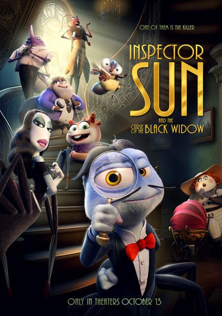 Animated Murder Mystery INSPECTOR SUN AND THE CURSE OF THE BLACK WIDOW ...