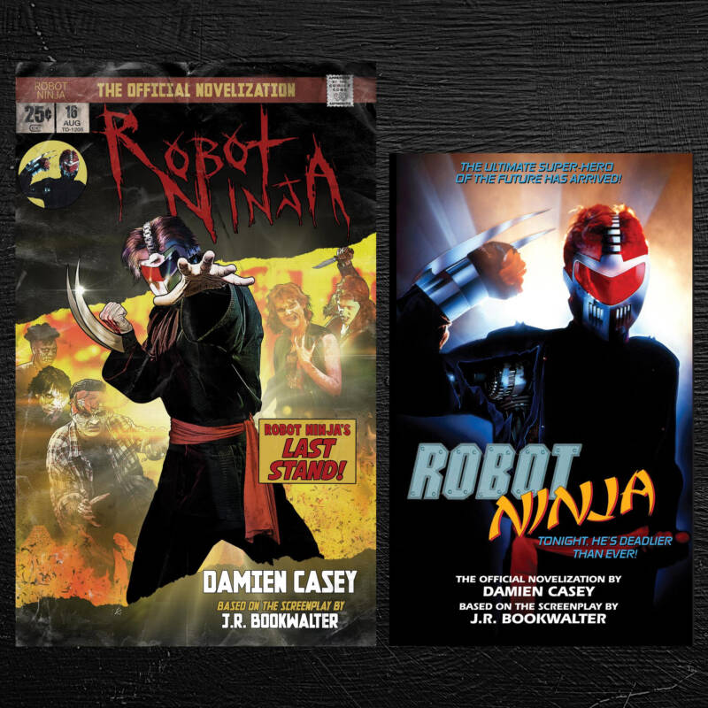 Robot Ninja: The Official Novelization by Damien Casey is Out Now ...