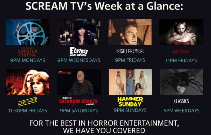 SCREAM TV Announces October Programming Lineup Ahead Of October 13th ...