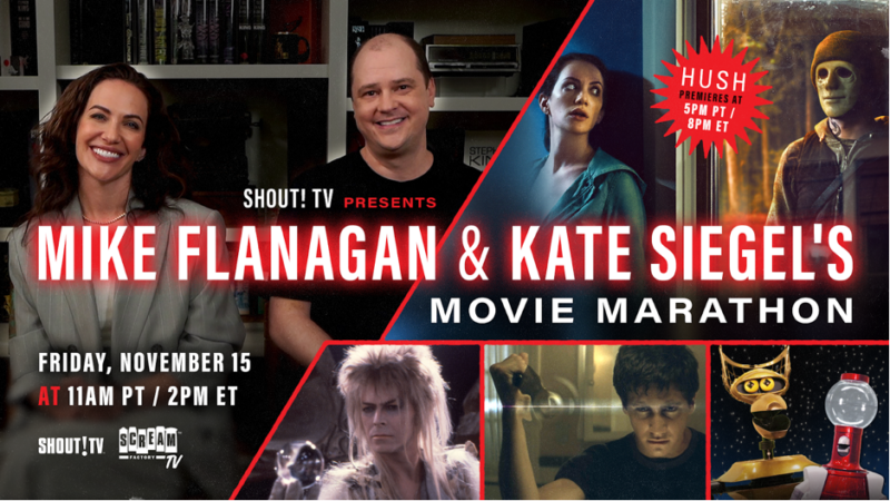 Shout! TV Presents Mike Flanagan & Kate Siegel’s Movie Marathon ...