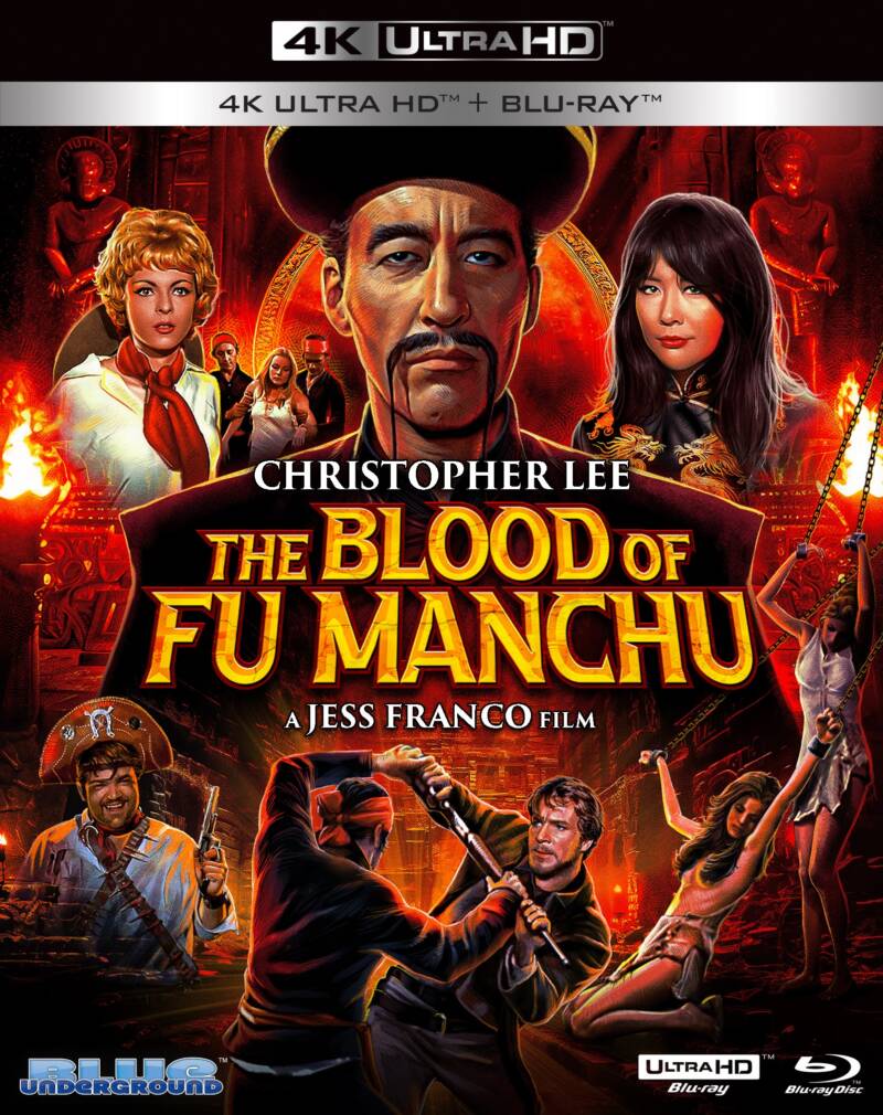 THE BLOOD OF FU MANCHU & THE CASTLE OF FU MANCHU Coming to UHD + Blu ...