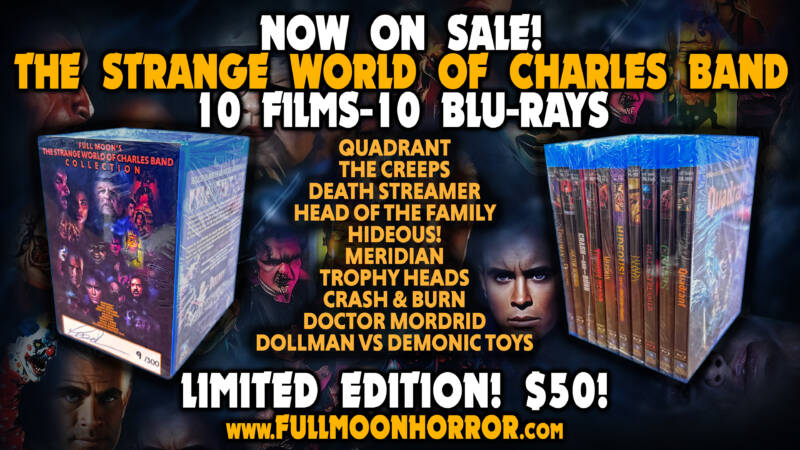 The Strange World of Charles Band 10 Blu-ray Set – Horror Society