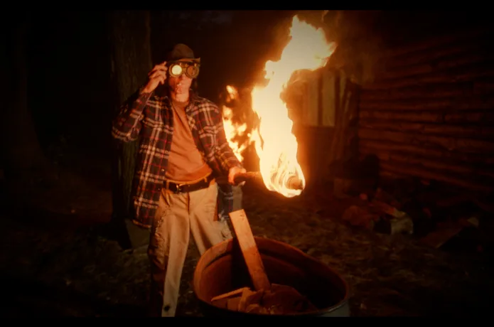 Genre Icons Bill Oberst Jr. and Lynn Lowry in SLASH SQUATCH (Crowd ...
