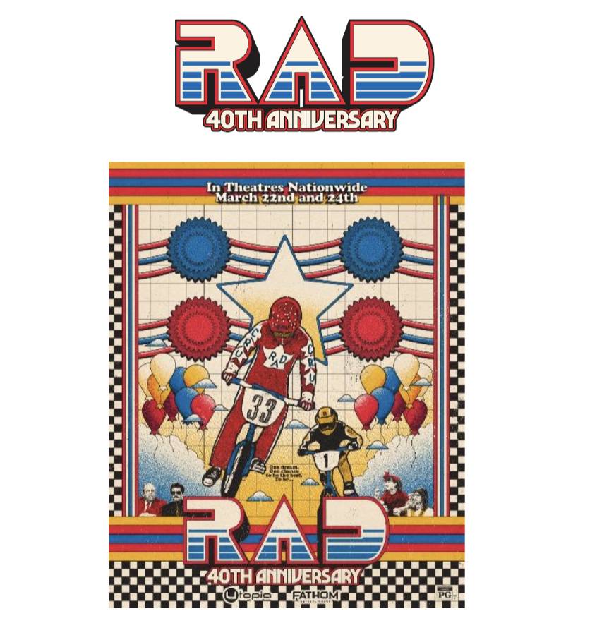 Utopia and Fathom Entertainment Team Up For Rad Day 2026 40th ...