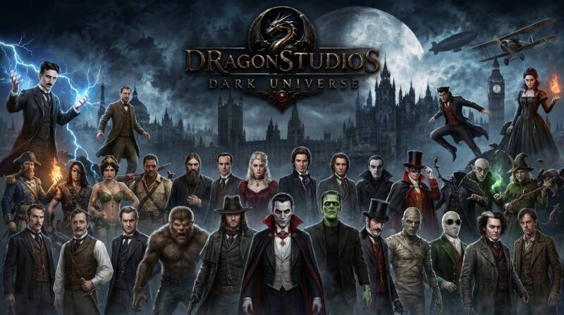 DRAGON STUDIOS LAUNCHES NEW GOTHIC DARK UNIVERSE WITH WWI HORROR EPIC ...