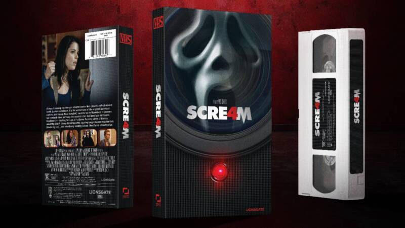 SCREAM 4 Releasing on 4K + Blu-Ray + Digital Steelbook and VHS June 9 ...